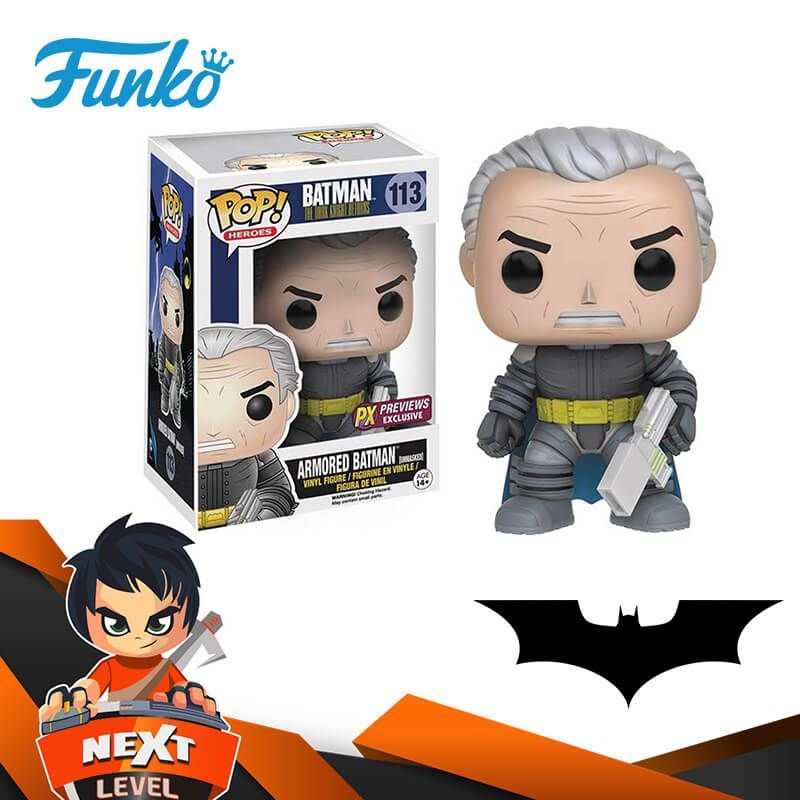 Batman: The Dark King Returns – Armored Batman (Unmasked) – Funko Pop ...
